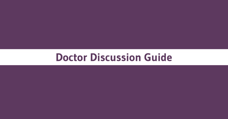 Doctor Discussion Guide | Pinpoint AHP®